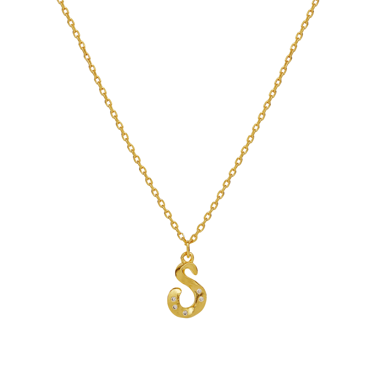 S Alphabet Necklace – Maanesten EU